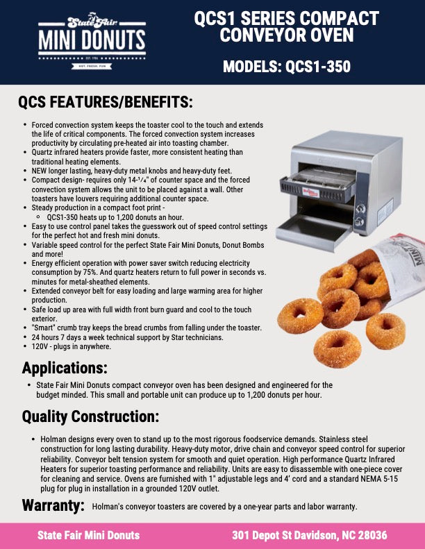 Marketing – State Fair Mini Donuts